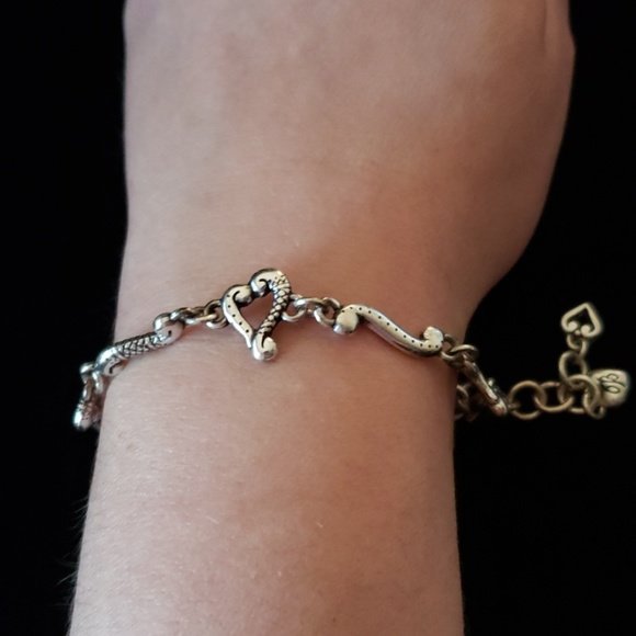 Brighton | Jewelry | Silver Brighton Bracelet | Poshmark